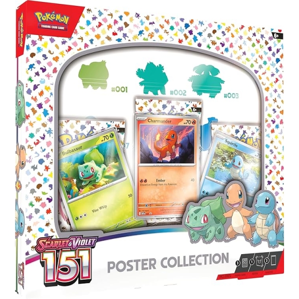 Pokémon Scarlet & Violet—151 Poster Collection – CrazyPackPack Collectibles